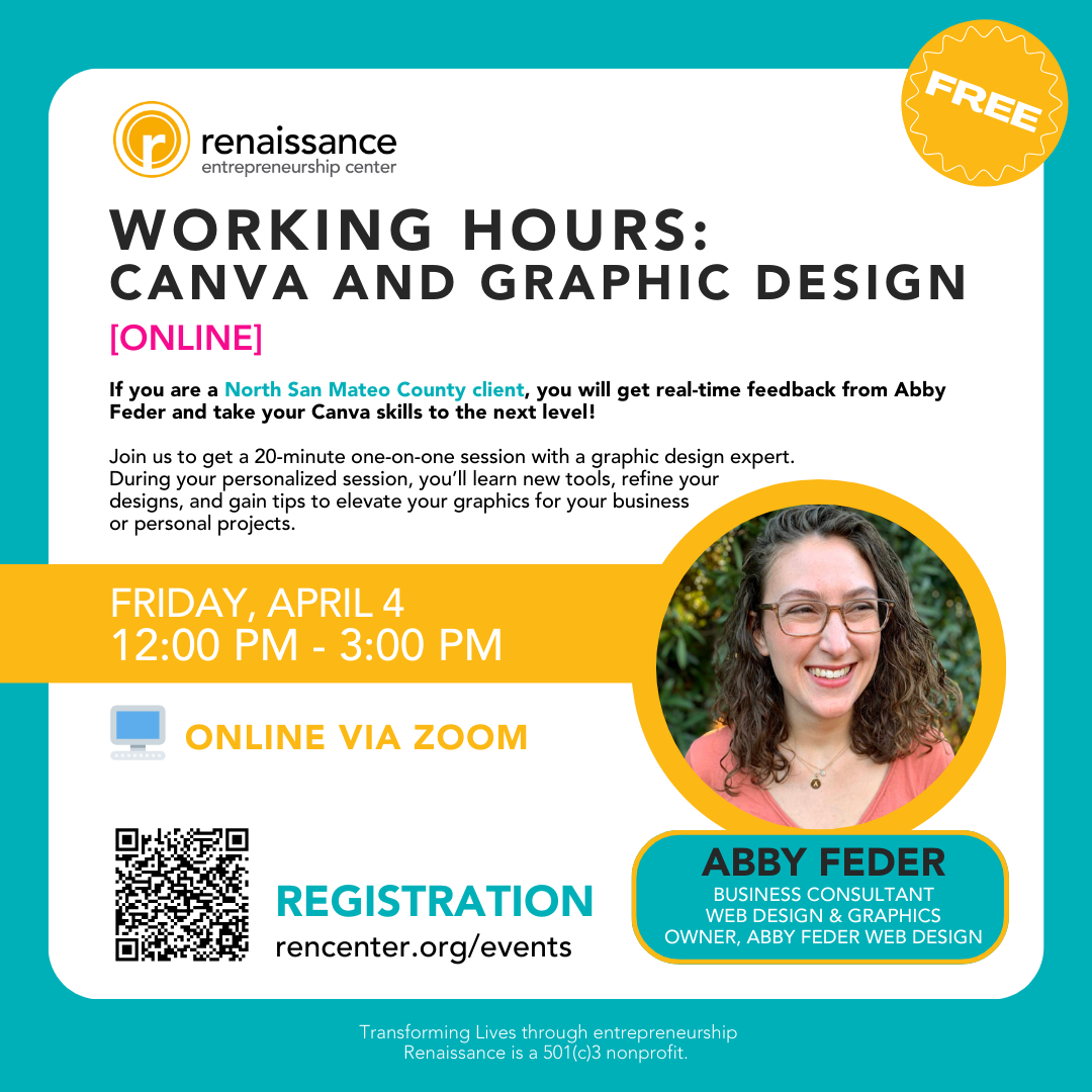 🖥️ Working Hours: Canva and Graphic Design (NSMC) - Renaissance ...