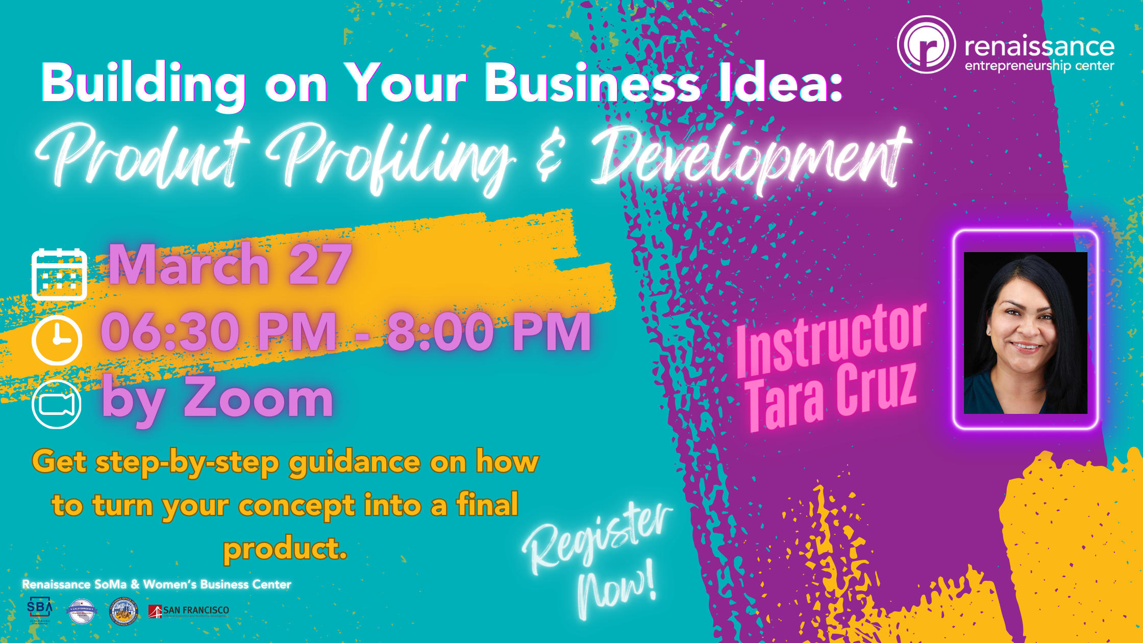 🖥️Building on Your Business Idea: Product Profiling & Development (WBC 03/27/25) - Renaissance ...